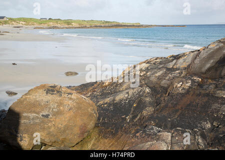 Renvyle Beach in Tully; Connemara; Galway; Ireland Stock Photo - Alamy