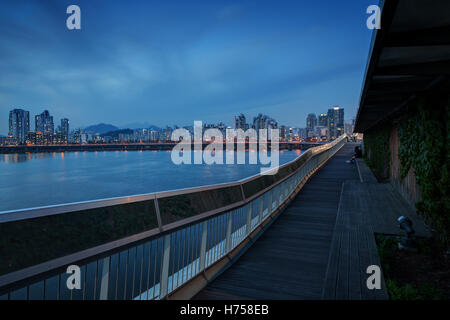 Mapo bridge and Seoul cityscape in Korea Stock Photo - Alamy