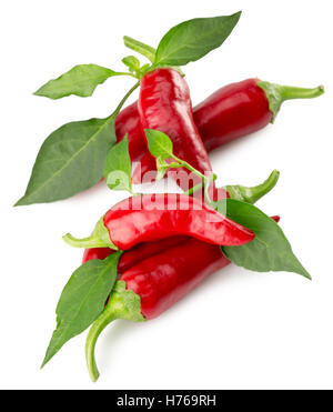 red chili pepper isolated on white background Stock Photo - Alamy