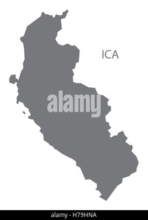 Map of Ica, a province of Peru Stock Vector Image & Art - Alamy