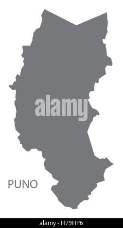 Map of Puno, a province of Peru Stock Vector Image & Art - Alamy