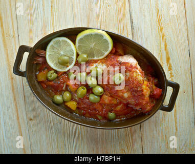 Huachinango a la Veracruzana - Veracruz-Style Red Snapper classic fish ...