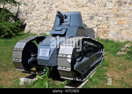 The French light tank Renault FT 17, first World War One armoured tank ...