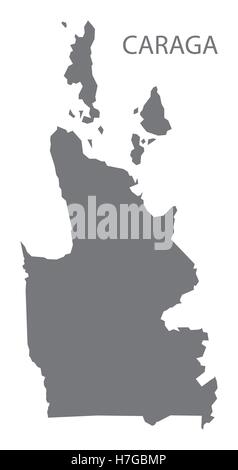 Caraga administrative region, Philippines territory landscape with ...