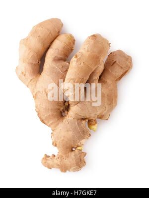 ginger close-up isolated on white background Stock Photo - Alamy