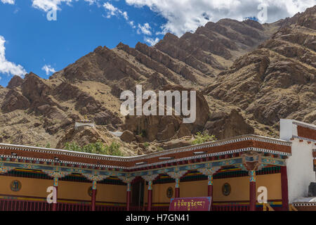 Inner courtyard at Hemis Monastary Stock Photo - Alamy