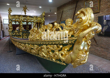 Falua or Royal boat Royal Faluas Museum ARANJUEZ Madrid Autonomous ...