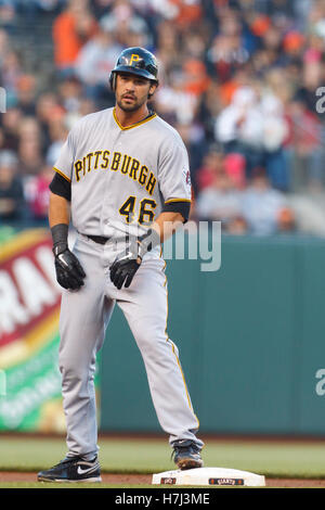 Pittsburgh Pirates Garrett Jones during a game against the Detroit ...