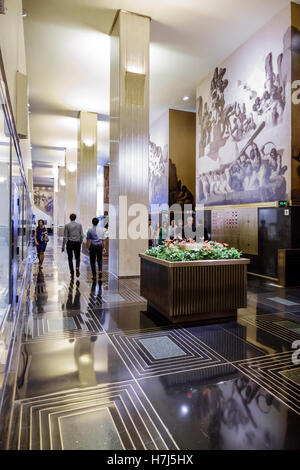 Lobby of the Rockefeller Center, Midtown Manhattan, New York City Stock ...