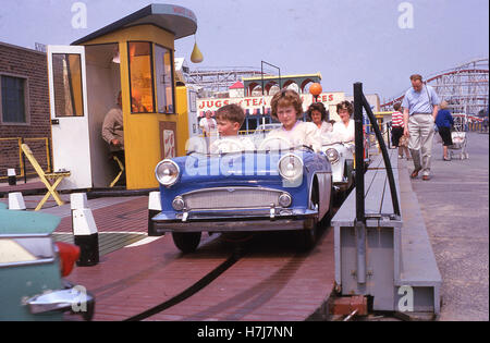 Fairground ride big dipper Stock Photo - Alamy