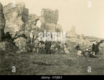 Castel di Leva Rome, Italy - October 6, 2018 : The beautiful mosaic of ...