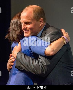 LBJ daughter LUCI BAINES JOHNSON poses with musician SAM HUNT on the ...