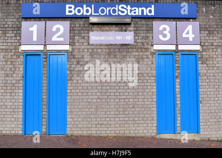 General view of The Bob Lord Stand before the Premier League match at ...