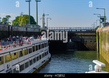 Kachlet lock, Passau, germany Stock Photo - Alamy