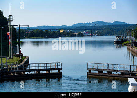 Kachlet lock, Passau, germany Stock Photo - Alamy