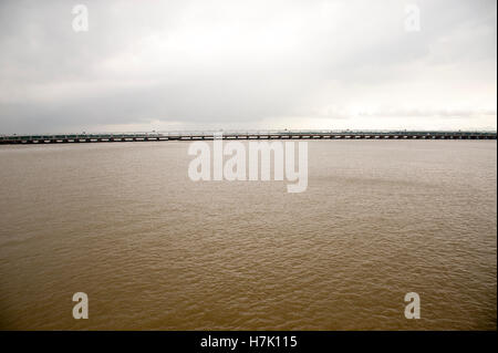 Steel Structural bridge on Mahanadi River at Cuttack Orissa (Odisha ...
