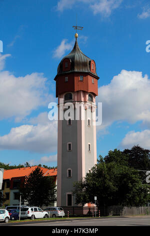 Freiberg. Water tower Stock Photo - Alamy