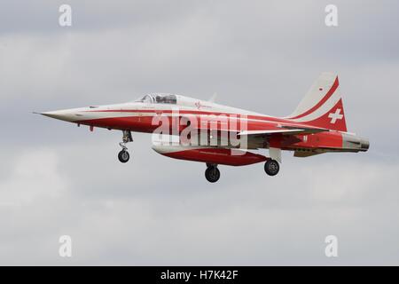 F-5E Tiger f5 supersonic fighter aircraft front view static display ...