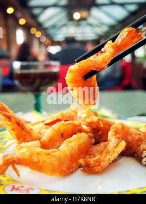 Chinese Cuisine - Fish deep Fried in Sour-Sweet Sauce in wooden bowl ...