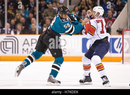 Florida Panthers' Nick Tarnasky (74) celebrates after scoring against ...