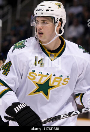 Dallas Stars left wing Jamie Benn plays during the third period of an ...