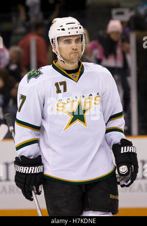 Dallas Stars' Toby Petersen (17) during an NHL hockey game against the ...