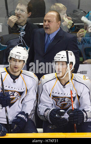 January 6, 2011; San Jose, CA, USA; Buffalo Sabres head coach Lindy ...