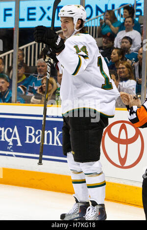 Dallas Stars left wing Jamie Benn plays during the first period of an ...