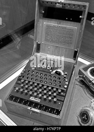 German Abwehr enigma cipher machine G-312 from World War II Stock Photo ...