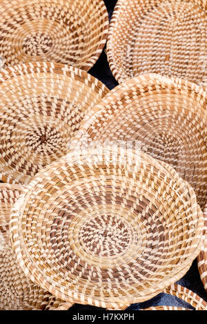Handmade Sweetgrass Baskets at the Charleston City Market in Charleston ...