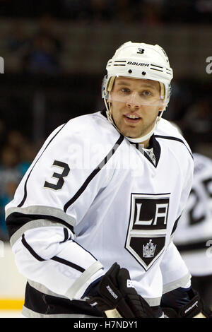San Jose Sharks defenseman Jack Thompson during an NHL hockey game ...