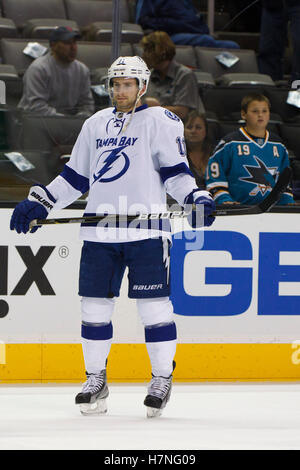 Tampa Bay Lightning left wing Brandon Hagel (38) celebrates in front of ...