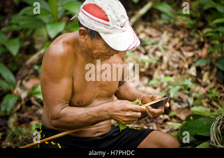 Matses tribe. Amazon. Peru Stock Photo - Alamy