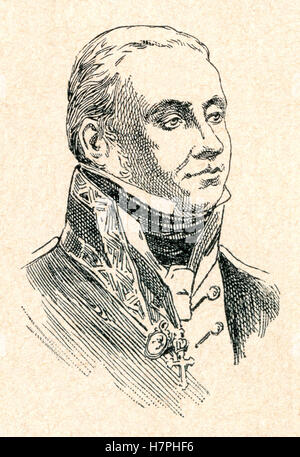Admiral Edward Pellew Stock Photo - Alamy