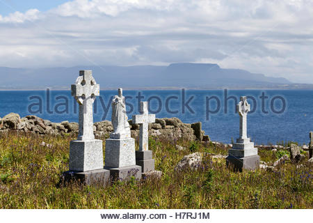Inishmurray island, County Sligo, Ireland. Early Celtic Christian Stock ...