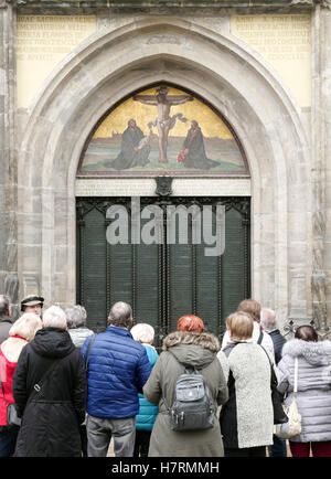 Wittenberg, Germany. 31st Oct, 2016. The Reformation Day begins with a ...