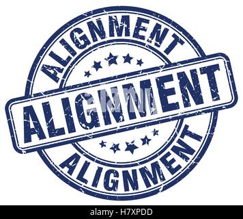 alignment sign. alignment grunge blue stamp. Label Stock Vector Image ...