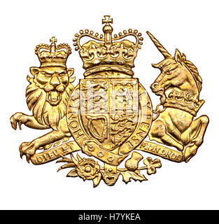 Coat of arms of the United Kingdom of Great Britain and Northern Stock ...
