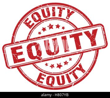 equity stamp. equity sign. round grunge label Stock Vector Image & Art ...