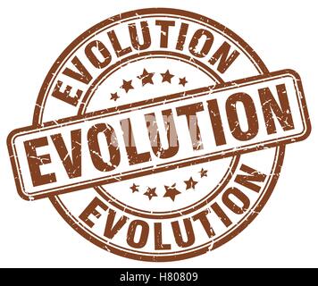 evolution stamp. evolution round vintage grunge sign. evolution Stock ...