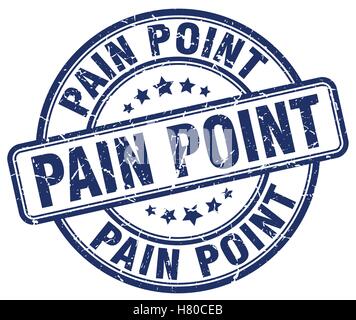 pain point stamp. pain point round isolated sign. pain point label set ...
