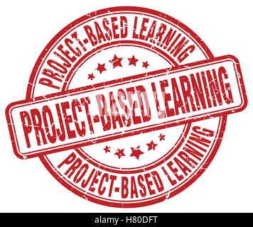 project-based learning sign. project-based learning grunge black stamp ...
