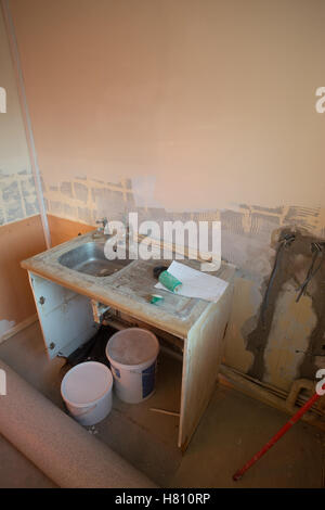 Internal building works refurbishment Stock Photo - Alamy