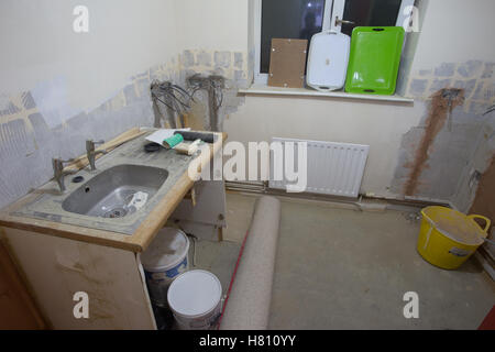 Internal building works refurbishment Stock Photo - Alamy