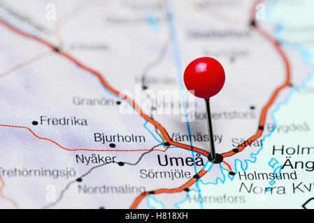 map of umeå sweden Stock Photo - Alamy