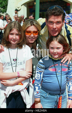 DAVID HASSELHOFF & FAMILY "SPY KIDS" LOS ANGELES PREMIER DISNEY ...