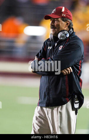 Boston College head football coach Bill O'Brien speaks to the media at ...