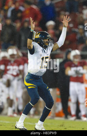 California Golden Bears celebrates after recovering the fumble during ...
