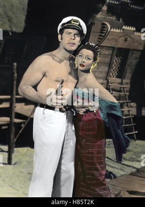 FAIR WIND TO JAVA USA 1953 Joseph Kane Asian dancer in Java Regie ...