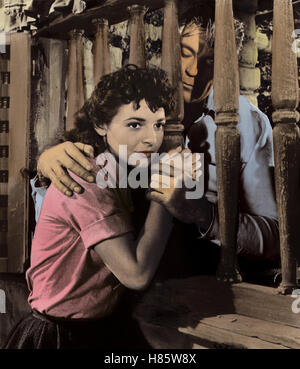 Anne Bancroft & Scott Brady Film The Restless Breed (1951) Characters ...